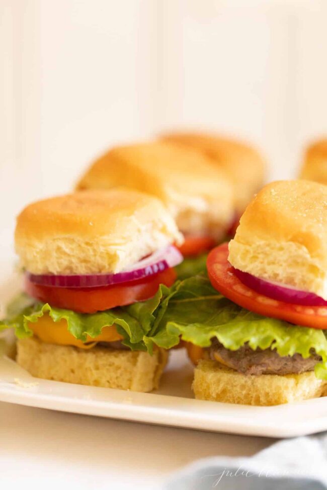 Juicy Sliders | Julie Blanner