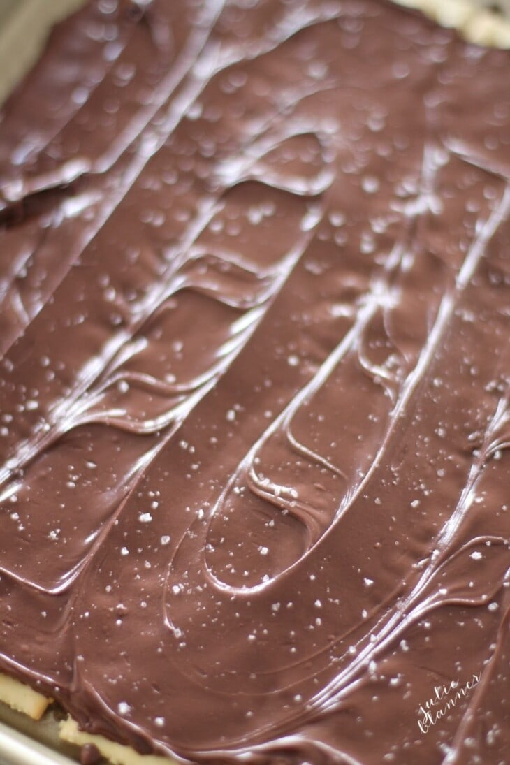 Christmas Crack Saltine Toffee Recipe | Julie Blanner