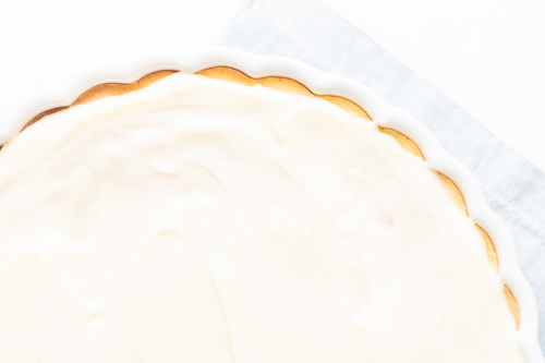 3 Ingredient Creamy Fruit Pizza Icing | Julie Blanner