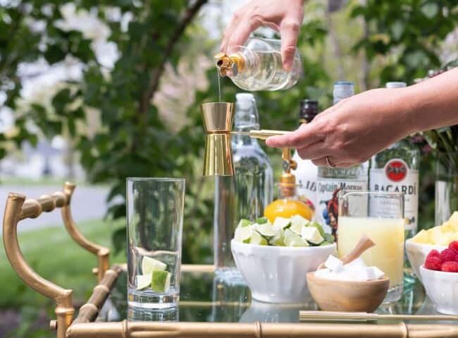 Serve up an EASY Mojito Bar for Parties | Julie Blanner