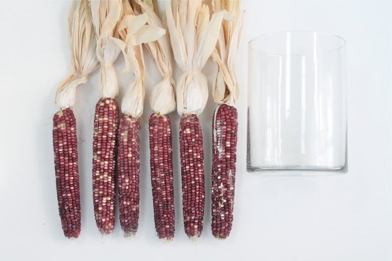DIY Dried Corn Centerpiece | Julie Blanner
