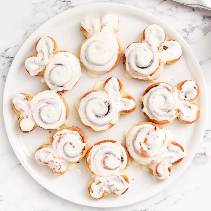 Cinnabunnies - Bunny Cinnamon Rolls From a Can or Scratch!
