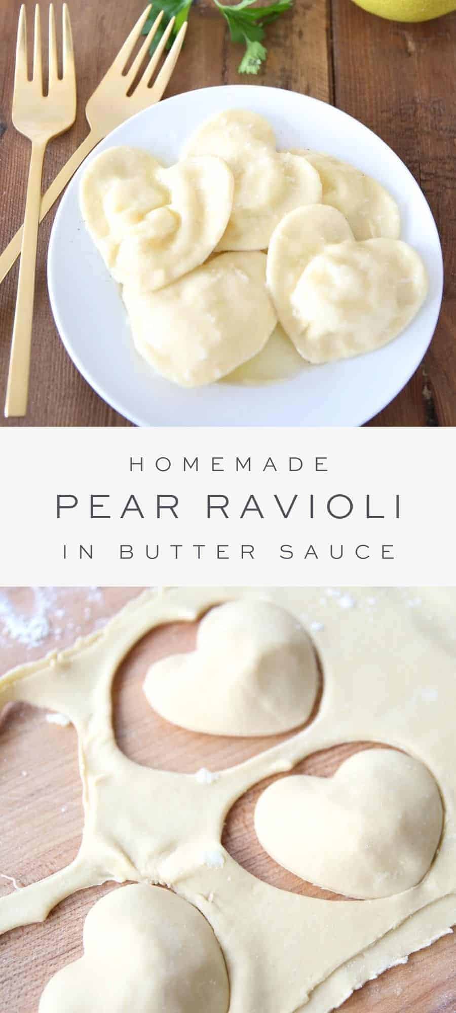 Valentine's Day Dinner - Easy Heart Shaped Ravioli