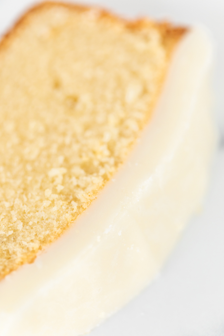 Easy Four Ingredient Pound Cake Glaze Recipe | Julie Blanner