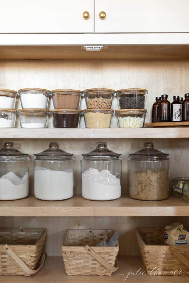 Baking Supplies Organization | A Printable List of Baking Essentials