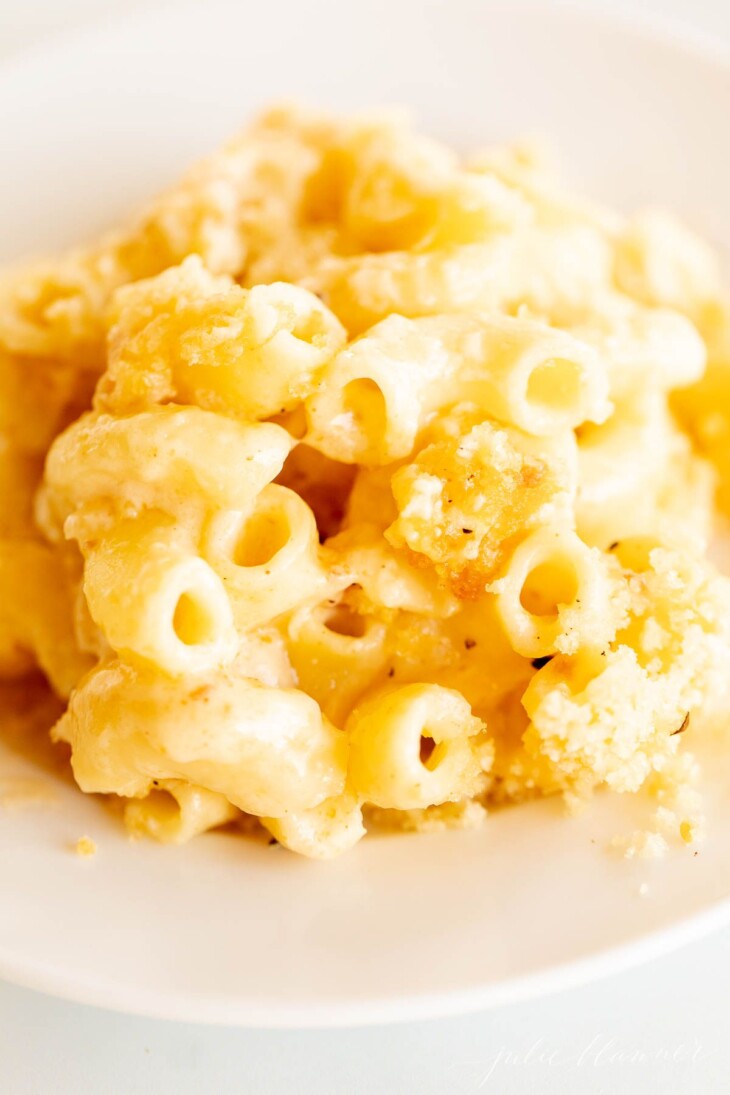Creamy Bacon Mac and Cheese Recipe | Julie Blanner