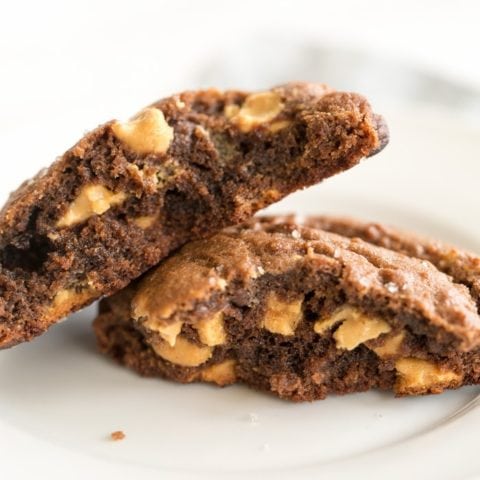Bakery Style Peanut Butter Chocolate Cookies Recipe