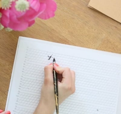 Learn the Calligraphy Alphabet