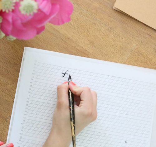 Learn the Calligraphy Alphabet