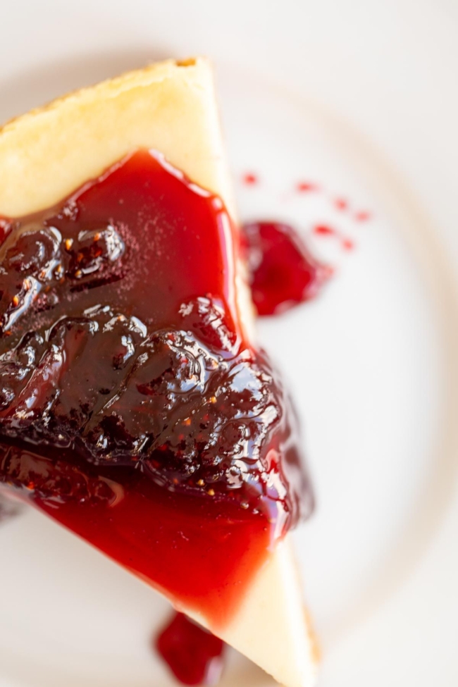 Strawberry Topping for Cheesecake | Julie Blanner