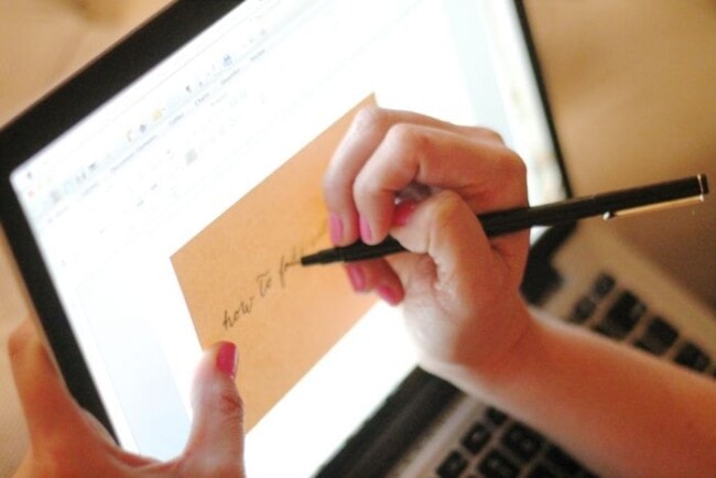 Learn How to Fake Calligraphy