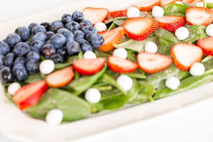 Red White and Blue Salad | Julie Blanner