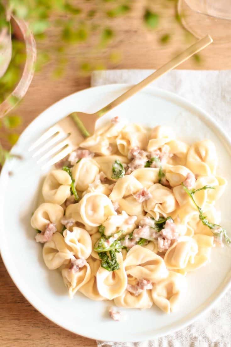 Maggiano's Tortellacci Recipe 15 Minute Dinner | Julie Blanner