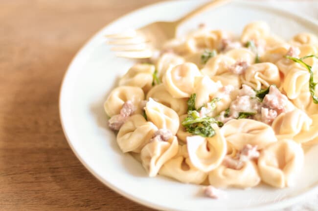 Maggiano's Tortellacci Recipe 15 Minute Dinner | Julie Blanner