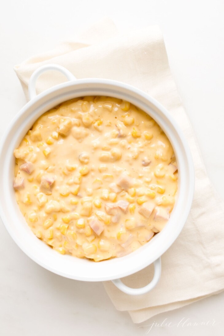 Cheesy Corn Casserole | Julie Blanner