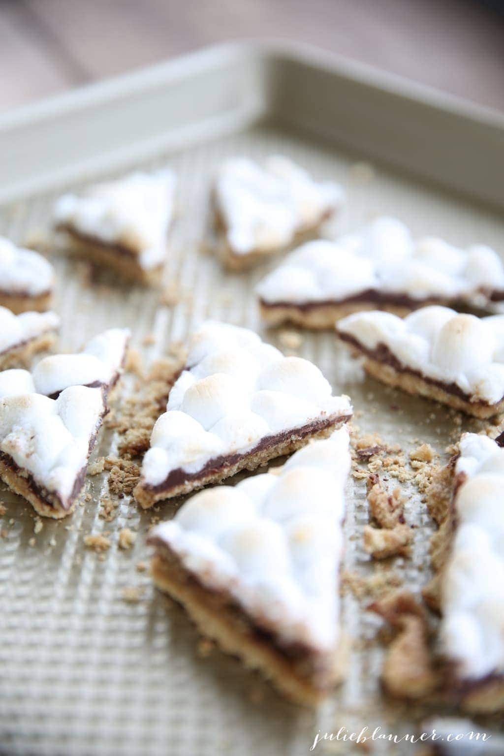 5 Ingredient Easy S'mores Toffee Recipe