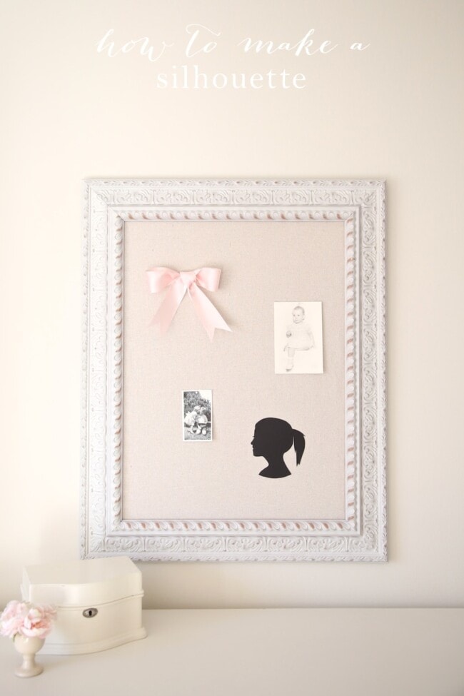 How to Make a Silhouette Portrait | Julie Blanner