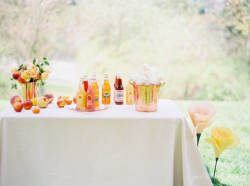 How to Set Up an Ice Cream Float Bar