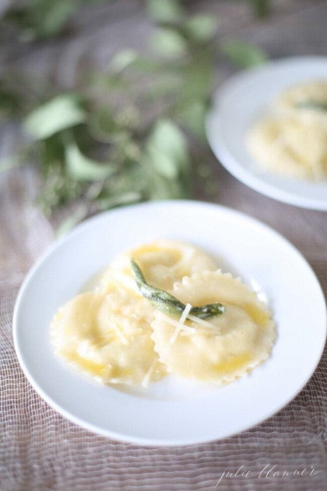Easy Wonton Ravioli in Just 10 Minutes | Julie Blanner