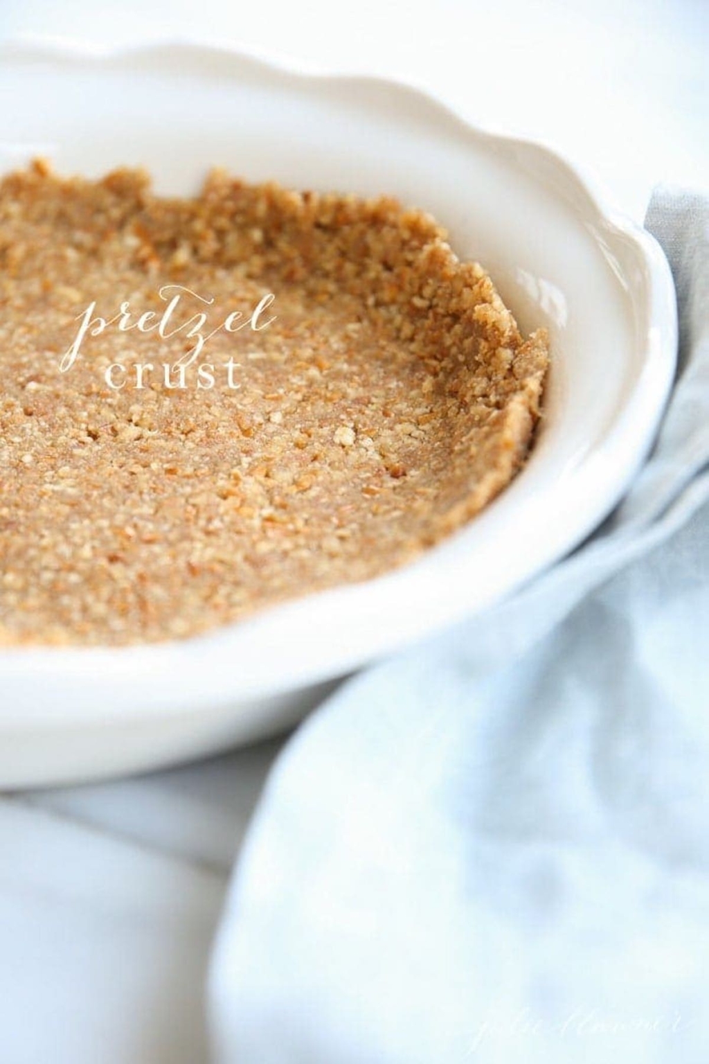 Pretzel Crust Recipe | Julie Blanner