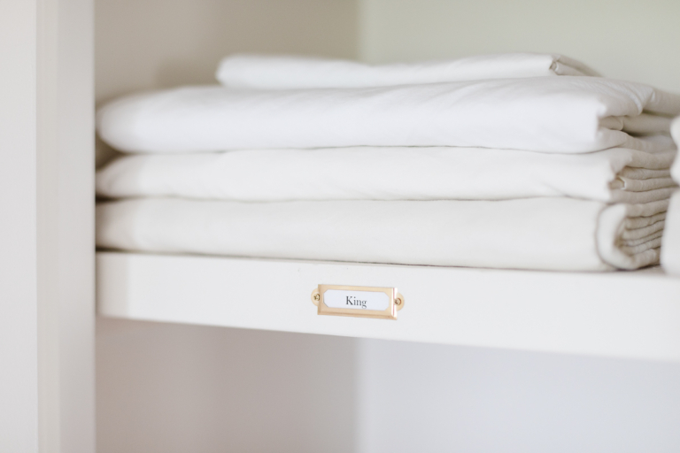 Linen Closet Organization | Julie Blanner