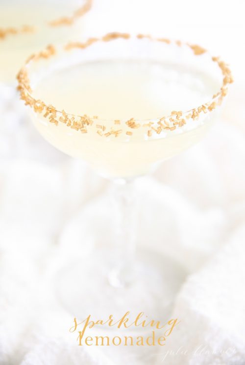 Refreshing Sparkling Lemonade Recipe | Julie Blanner