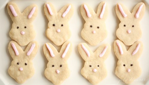 Easy Butter Shortbread Cookies for Easter | Julie Blanner