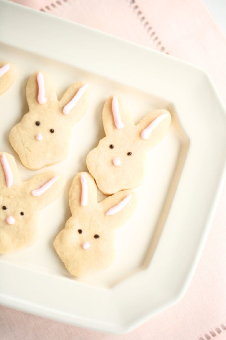 Easy Easter Shortbread Cookies | Julie Blanner