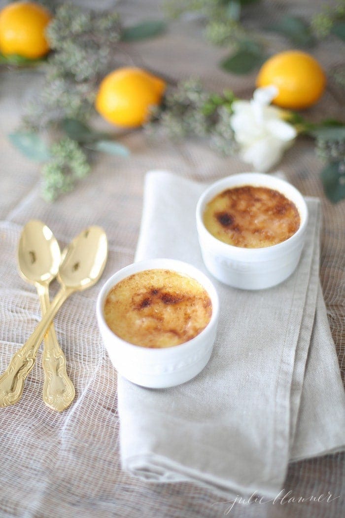 Easy Creme Brulee Recipe | Julie Blanner