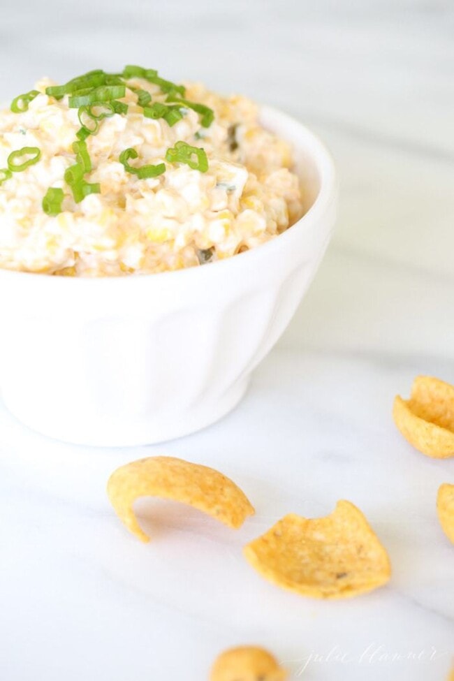 BEST Corn Dip Recipe (Crack Corn Dip) | Julie Blanner