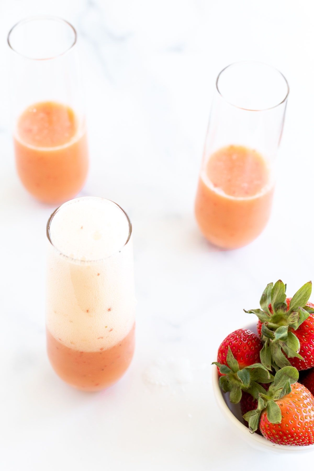 Strawberry Mimosas | Julie Blanner