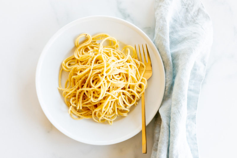 Easy Cacio e Pepe Recipe | Julie Blanner