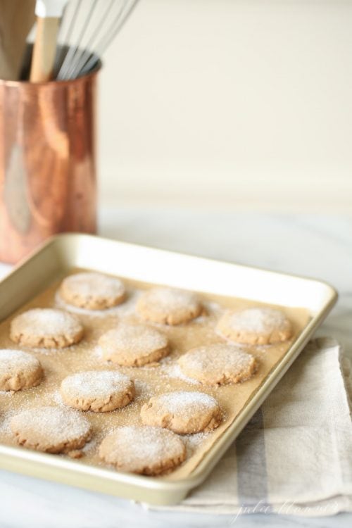 Shortbread Cookies (Spiced)