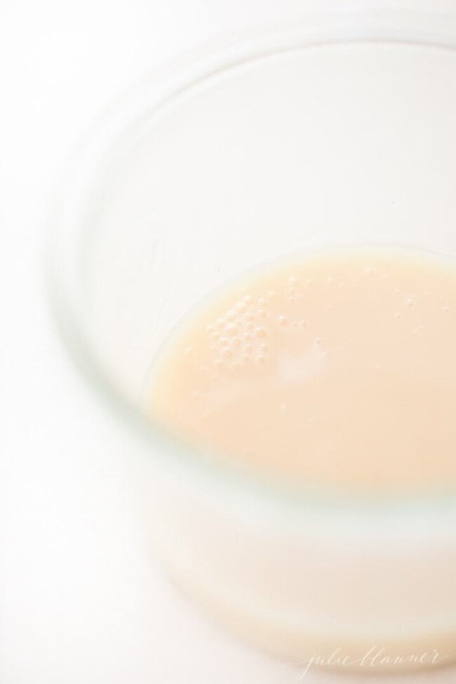 Milk and Honey Homemade Face Mask Recipe | Julie Blanner