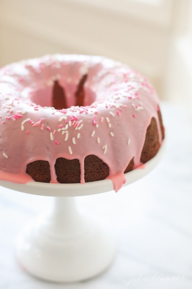 The Easiest Donut Cake | Julie Blanner