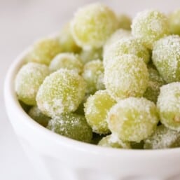 Sugared Prosecco Grapes for Parties | Julie Blanner