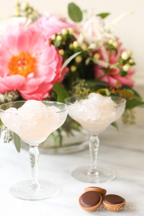 Frosé Recipe (Frozen Rosé) | Wine Slushie | Julie Blanner