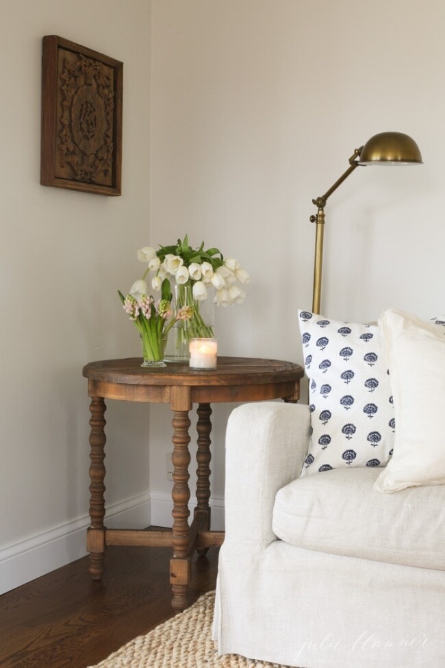 Neutral Family Room in Progress