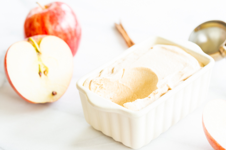 3 Ingredient Apple Ice Cream | Julie Blanner