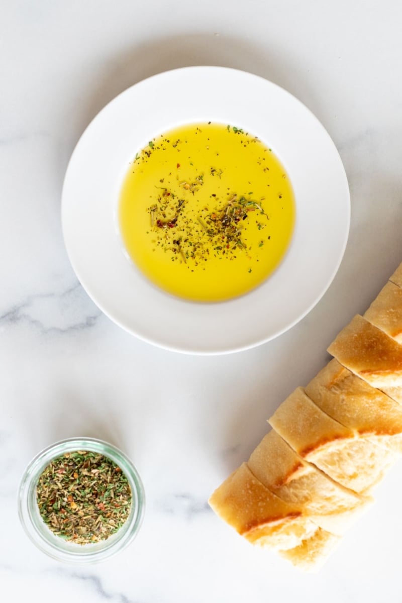 Olive Oil Bread Dip | Julie Blanner