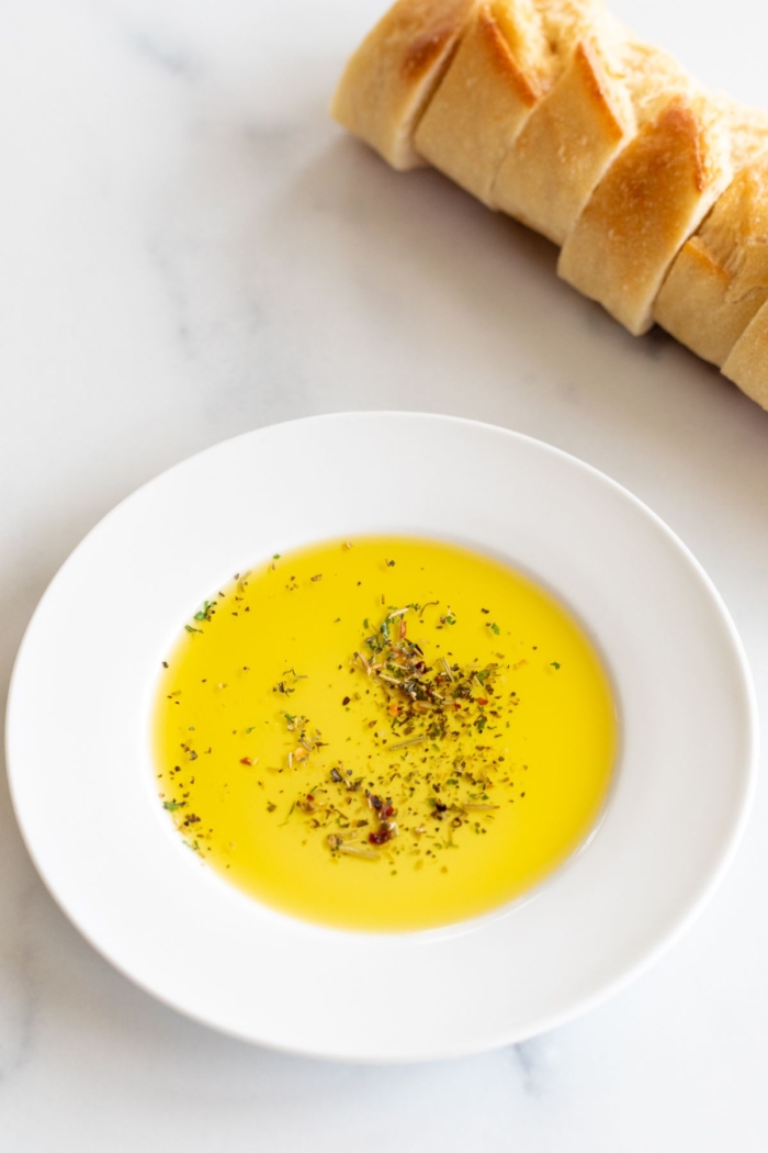 Olive Oil Bread Dip | Julie Blanner