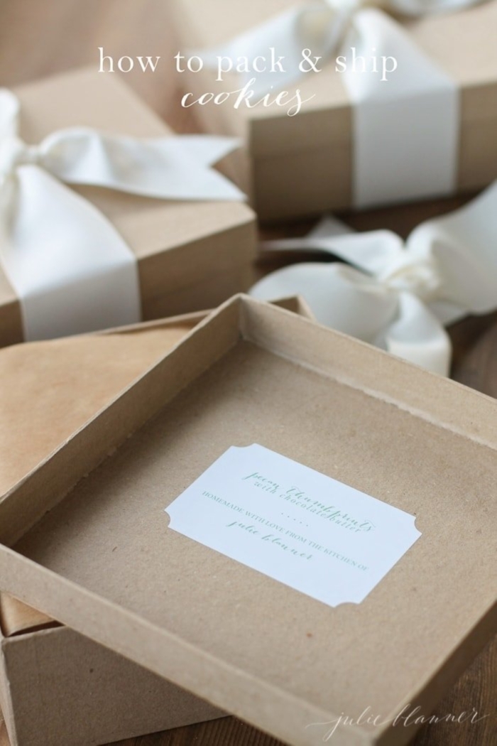 How to Pack and Ship Cookies | Julie Blanner