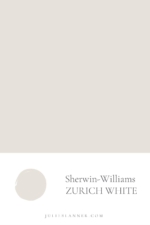 Sherwin Williams Zurich White | Julie Blanner