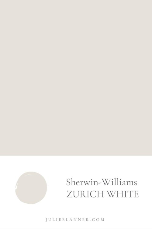 Sherwin Williams Zurich White | Julie Blanner
