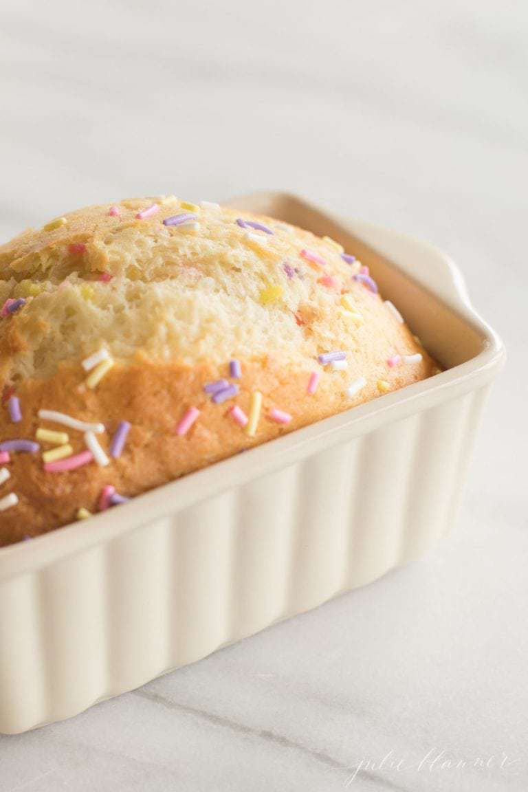 Funfetti Bread Recipe | Julie Blanner