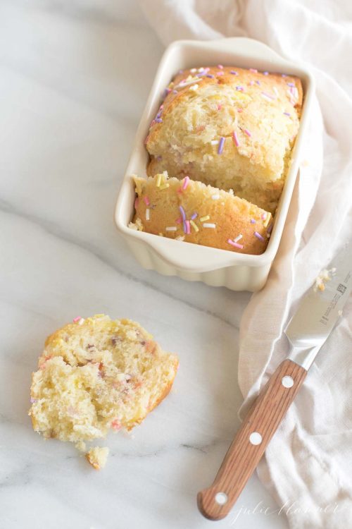 Funfetti Bread Recipe | Julie Blanner