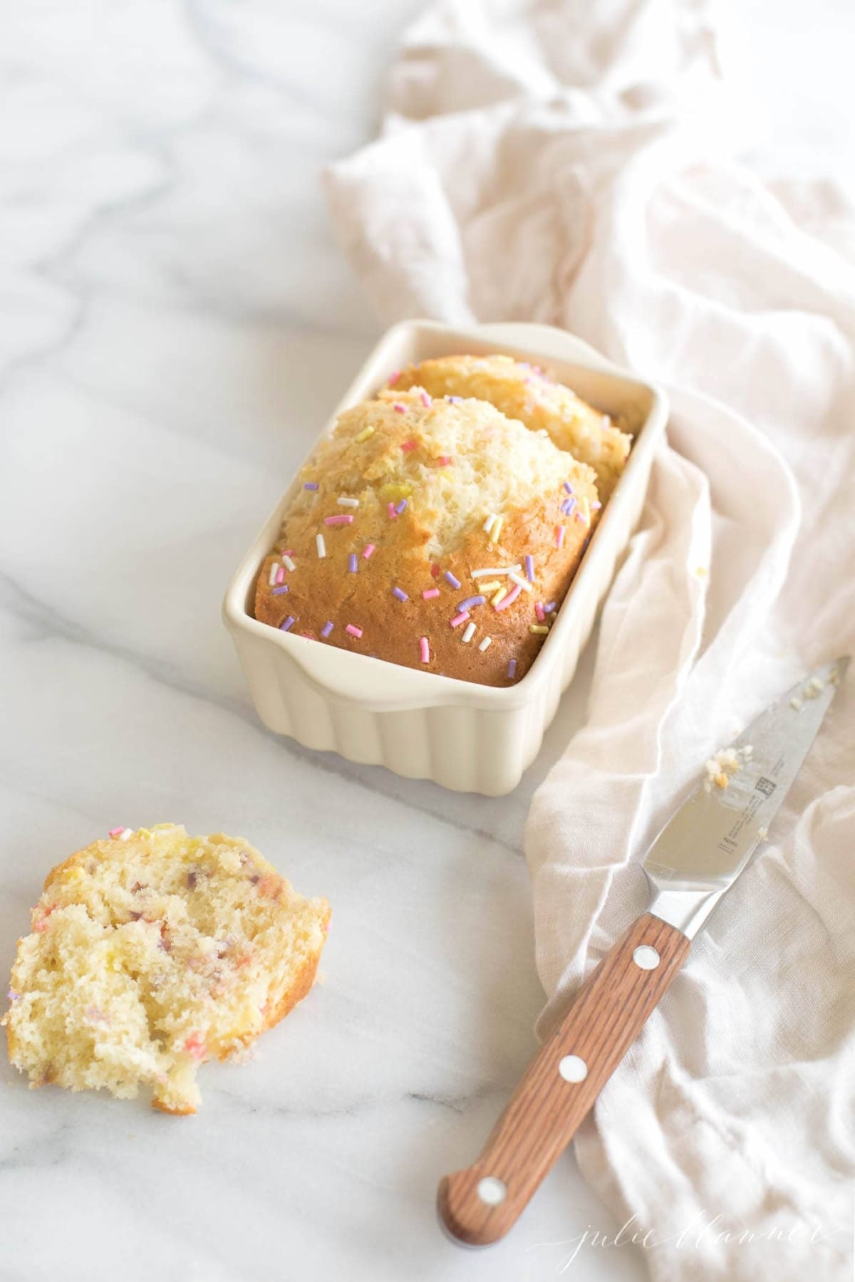 Funfetti Bread Recipe | Julie Blanner