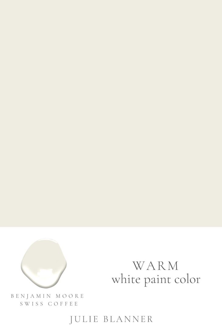 Benjamin Moore Swiss Coffee Paint Color | Julie Blanner