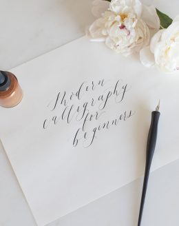 Calligraphy Resources & Left Handed Calligraphy