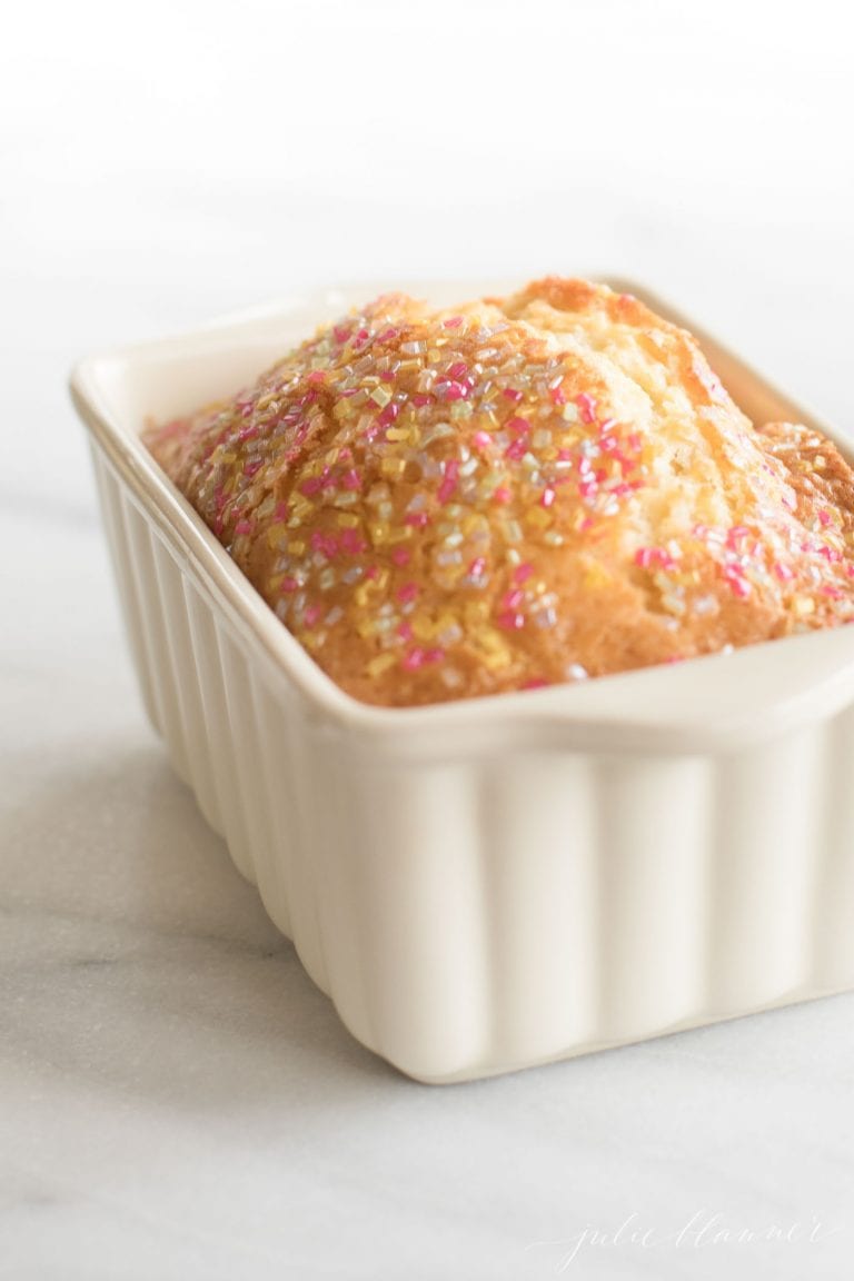Funfetti Bread Recipe | Julie Blanner